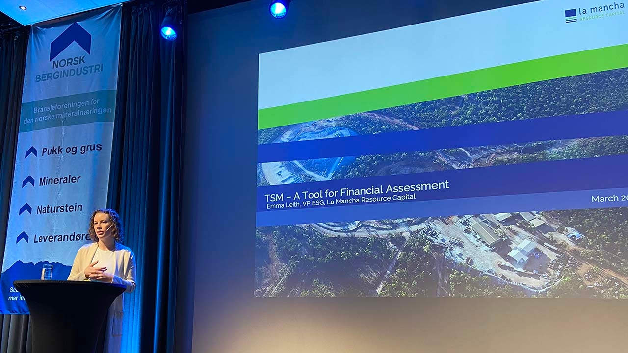 Investorer verdsetter bærekraft Norsk Bergindustri